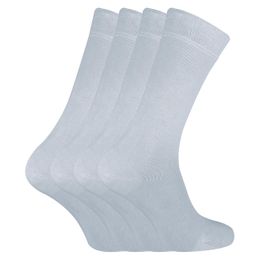 SOCK SNOB - 4 Paar Bambus d&uuml;nne superweiche Anzugssocken f&uuml;r M&auml;nner & Frauen