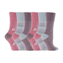 Gentle Grip - 6 Paar Damen Gentle Grip nicht elastische Socken - GG01