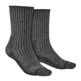 Bridgedale - Herren Wandern Midweight Merinowolle Socken - Charcoal