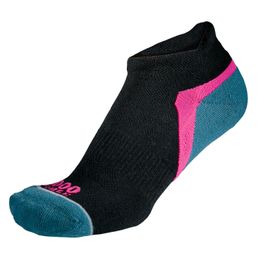 1000 Mile - Herren Aktive Niedrigschnitt Repreve Gepolsterte Sportsocken - Schwarz / Blaugr&uuml;n