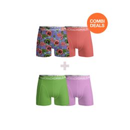 MUCHACHOMALO Herren Boxershorts &ndash; 2+2 St&uuml;ck &ndash; Herren Unterhosen