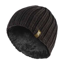 Heat Holders - Herren Fleece gef&uuml;tterte gerippte Winterm&uuml;tze