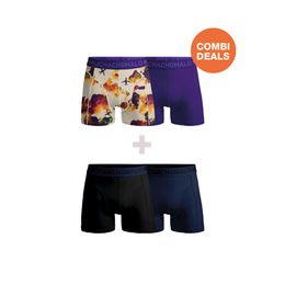 MUCHACHOMALO Herren Boxershorts &ndash; 2+2 St&uuml;ck &ndash; Herren Unterhosen