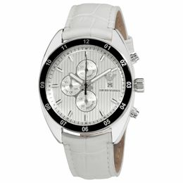 Emporio Armani Herrenuhr Quartz Silber Schwarz