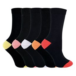 Sock Snob&reg; - Socken f&uuml;r Damen aus weicher Baumwolle im Multipack