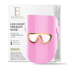 LED-Lichttherapie Glow & Renew Maske - 3 Farbmodi