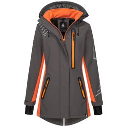 Rock Creek Softshellmantel Anthrazit