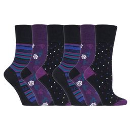 Gentle Grip - 6 Paar Damen Gentle Grip nicht elastische Socken - GG138