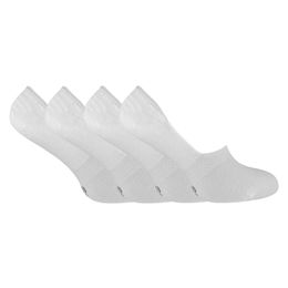 4 Paar Bambus Low Cut Liner Socken f&uuml;r M&auml;nner & Frauen mit Anti-Rutsch-Griff