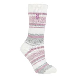 Heat Holders W&auml;rmehalter - Damen Thermosocken f&uuml;r den Winter | Outdoor & Indoor Socken | Kuschelig & Flauschig | Geschenke f&uuml;r Frauen - Elfenbein (Palma)