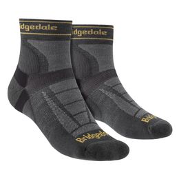Bridgedale - Ultraleichte Merino-Sport-Socken f&uuml;r Herren - Gunmetal