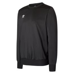 Umbro Herren Polyester-Sweatshirt (Schwarz)