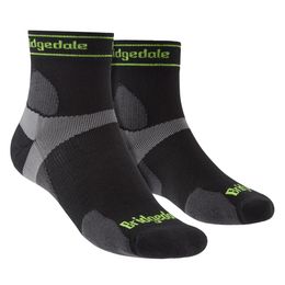 Bridgedale - Ultraleichte Merino-Sport-Socken f&uuml;r Herren - Schwarz