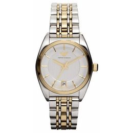 Emporio Armani Damenuhr Quartz Gold - Silber