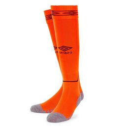Umbro Diamond Fu&szlig;ball Socken (Shocking Orange/Schwarz)