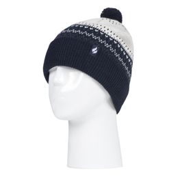 Heat Holders - Damen / Frauen gestrickte Beanie Bommelm&uuml;tze mit Pom Pom