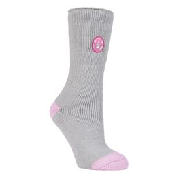 Heat Holders W&auml;rmehalter - Damen dicke, niedliche, weiche, rutschfeste, kuschelige Eeyore Thermal Slipper Socken mit Griffen - Care Bear
