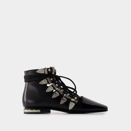 Stiefeletten Aj1284 - Toga Pulla - Leder - Schwarz