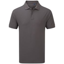 Premier - "HeiQ Viroblock" Poloshirt f&uuml;r Herren/Damen Unisex (Dunkelgrau)