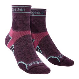 Bridgedale - Leichte Socken aus Merinowolle f&uuml;r Damen - Damson