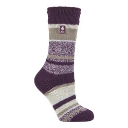 Heat Holders W&auml;rmehalter - Damen Thermosocken f&uuml;r den Winter | Outdoor & Indoor Socken | Kuschelig & Flauschig | Geschenke f&uuml;r Frauen - Pflaume (Provence)
