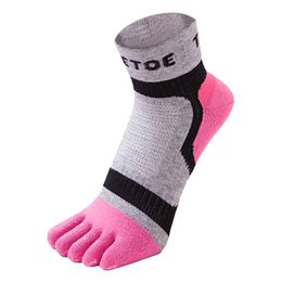 TOETOE&reg; TOETOE - Herren- und Damen-Atmungsaktive Sportleichte Laufsocken mit niedrigem Schnitt - Rosa