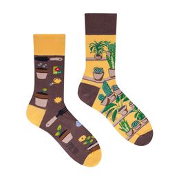 SPOX SOX Herren & Damen Mismatched Neuheit Odd Socken Gartenarbeit