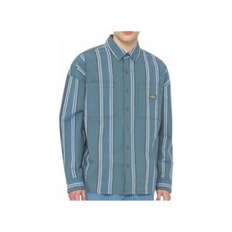 Dickies HERRENHEMD GLADE SPRING SHIRT LS VRTICL YD BLAU