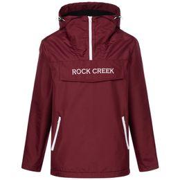Rock Creek Windbreaker Weinrot