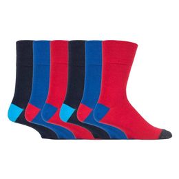 Sanfte Griffigkeit - 6 Paare M&auml;nner Sanfte Griffigkeit Nicht-Elastische Socken - MGG560