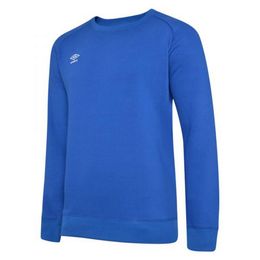 Umbro Herren Club Freizeit Sweatshirt (K&ouml;nigsblau/Wei&szlig;)