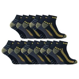 15 Paar Multipack Herren-Kn&ouml;chelsocken | Low Cut Short Work Socks - 15 Paare