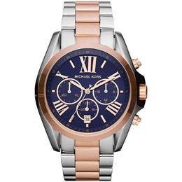 Michael Kors MK5606 Goldfarbener Bradshaw Chronograph Damenuhr