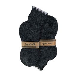 Sock Snob - Damen Winter Warme Kurze Alpaka-Woll-Mischung Wanderstr&uuml;mpfe