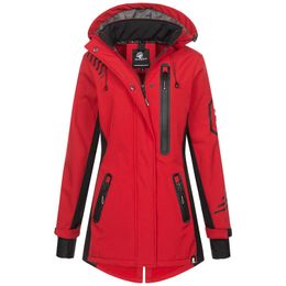 Rock Creek Softshellmantel Rot