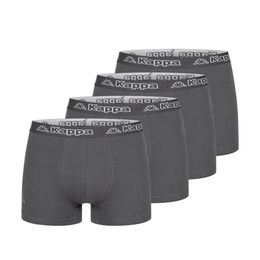 Kappa 4er Set Boxershorts in Anthrazit