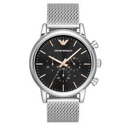 Emporio Armani Luigi Herrenuhr Silber AR11429