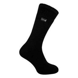 THMO - 1 Paar Herren dicke Fleece gef&uuml;tterte warme Thermo-Socken f&uuml;r den Winter