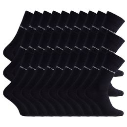 Pierre Cardin Business-Socken 30 Paar in Schwarz