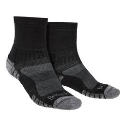 Bridgedale - Herren Wandern Leichtgewicht Merino Socken - Schwarz / Silber