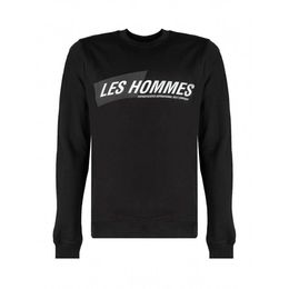 Les Hommes Sweatshirt Herren Schwarz