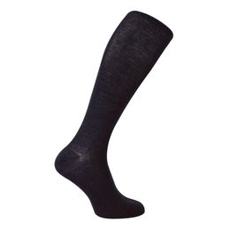 Herren Kniestr&uuml;mpfe aus Merinowolle | Steven | Winter Long Boot Socks - Charcoal