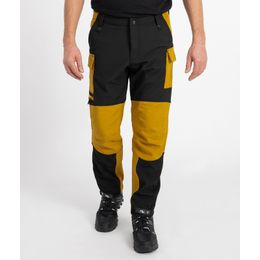 Rock Creek Softshellhose Maisgelb