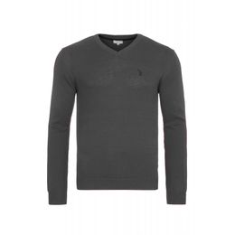 U.S. Polo Assn. V-Neck Pullover in Antrazit