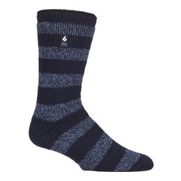 Heat Holders W&auml;rmehalter - Herren Extra Dicke Thermosocken f&uuml;r den Winter | Warme Flauschige Fleece Isolierte Socken | Geschenke f&uuml;r M&auml;nner - Navy / Denim (Palermo)