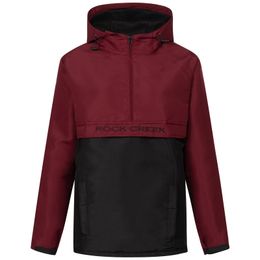 Rock Creek Windbreaker Weinrot