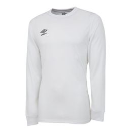 Umbro - "Club" Trikot f&uuml;r Herren Lang&auml;rmlig (Wei&szlig;)