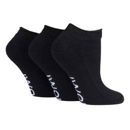 IOMI - 3 Paar gepolsterte Trainer Diabetiker Socken f&uuml;r geschwollene F&uuml;&szlig;e und Kn&ouml;chel