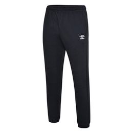 Umbro Herren Club Leisure Jogginghose (Schwarz/Wei&szlig;)