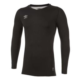 Umbro Herren Elite V-Ausschnitt Base Layer Top (Schwarz)